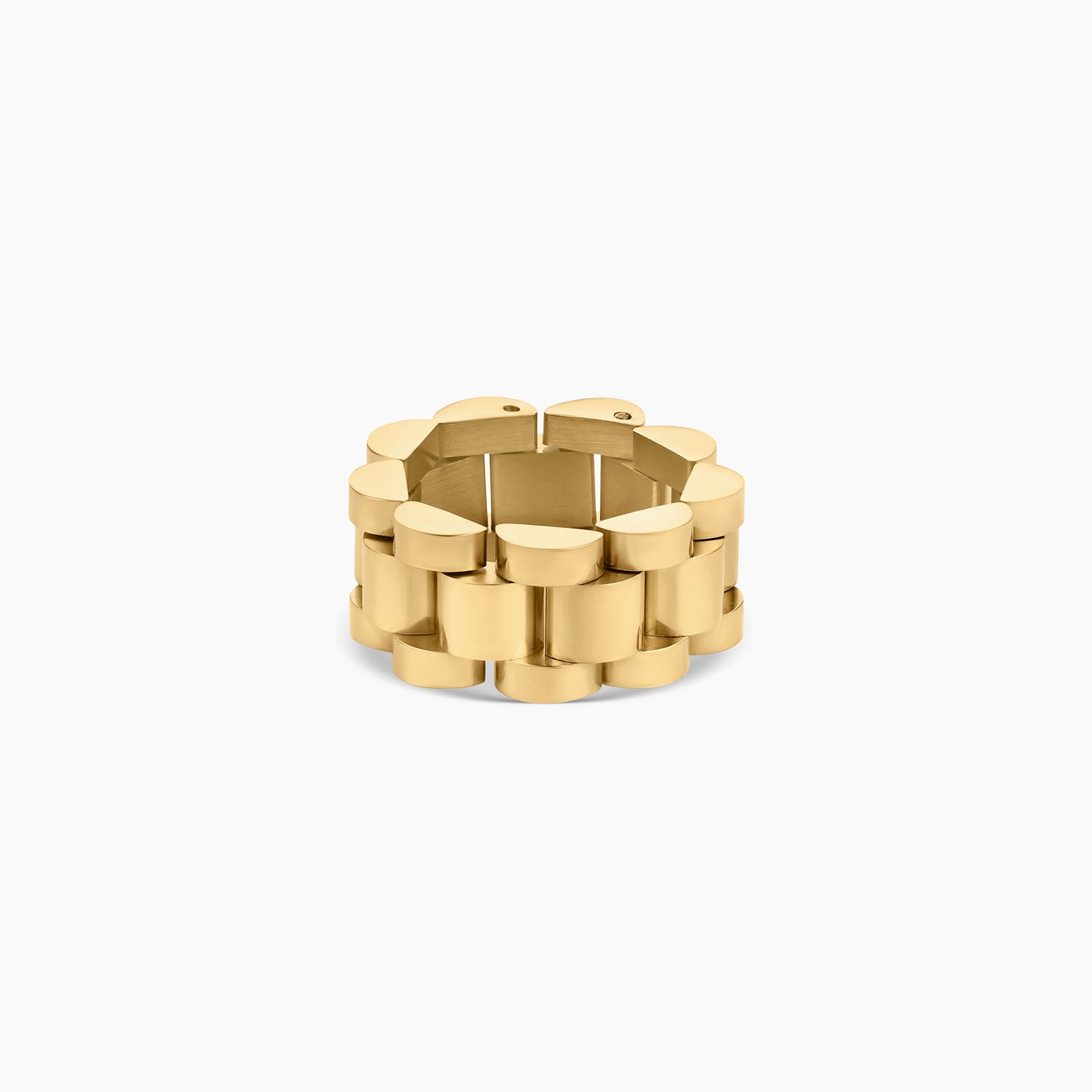Ella Ring 18k Gold Plated Stainless Steel – Alejandra Corona Jewelry